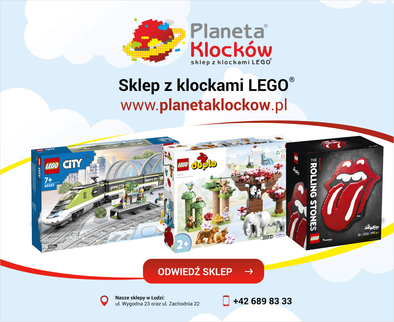 Szczegóły partnera Sklep Planeta Klocków - Klocki LEGO